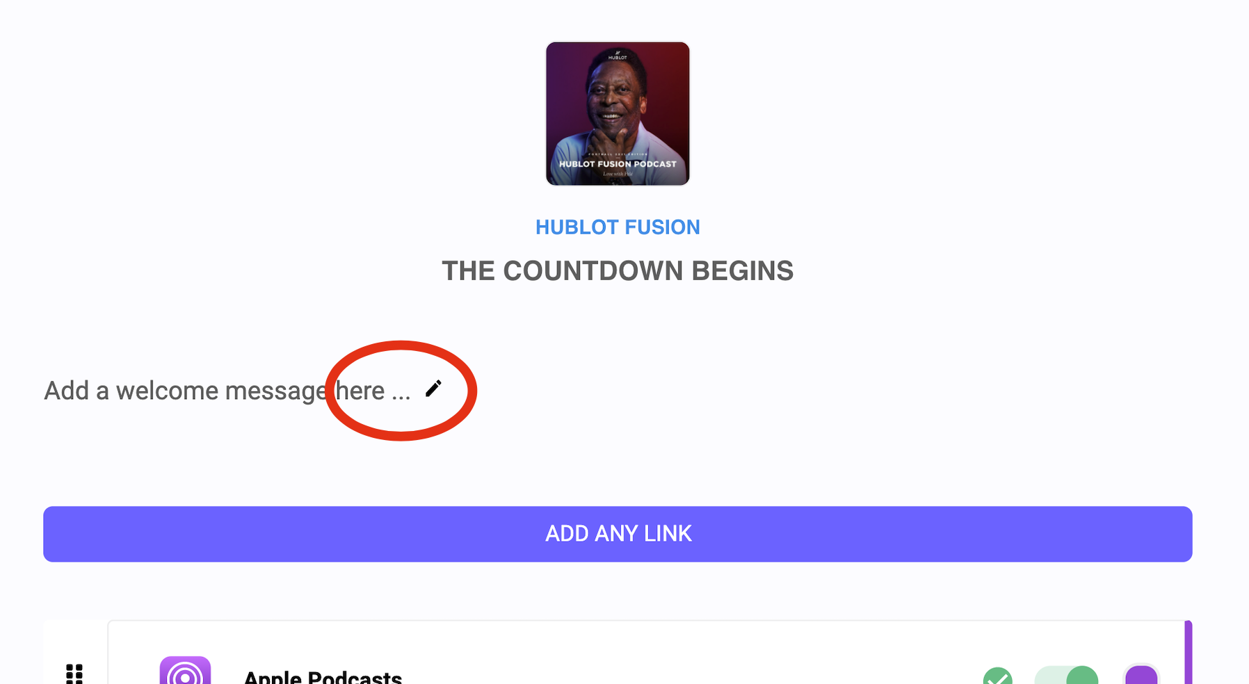 Kitelinks Header Message